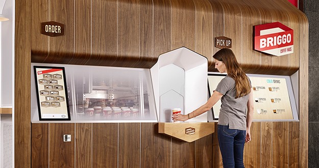 Briggo Coffee Hause: Yves Behar’s Latest Takes the Form of a Robotic ...